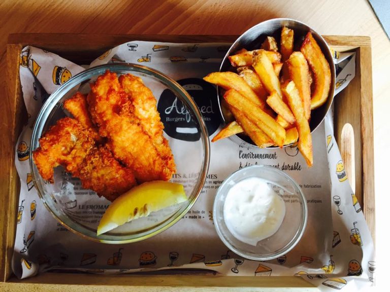 Menu - Alfred Burgers & Vins